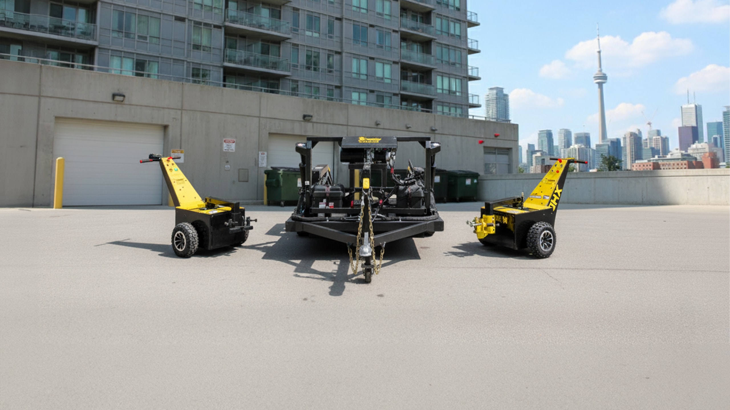 Compare Our Powerful Bin Tug Models | The Innovative Bin Tug